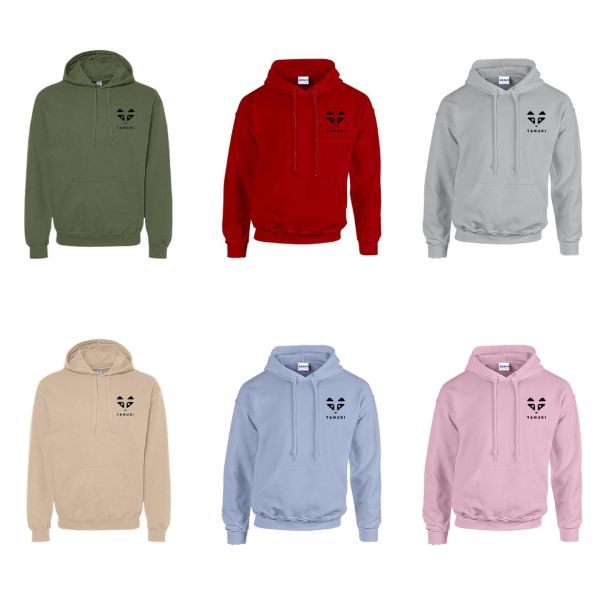 Tanuki Logo Hoodie Embroidered (Adult) - Clothing - Sweatshirts ...